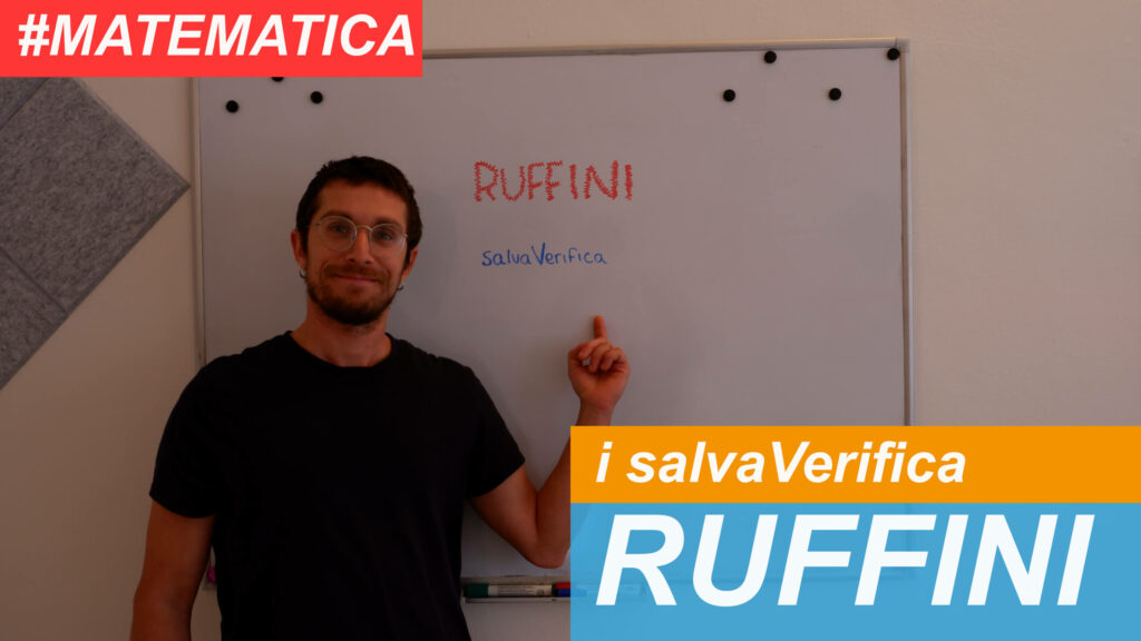 Il Metodo di Ruffini - Video Salva Verifica - Corner4